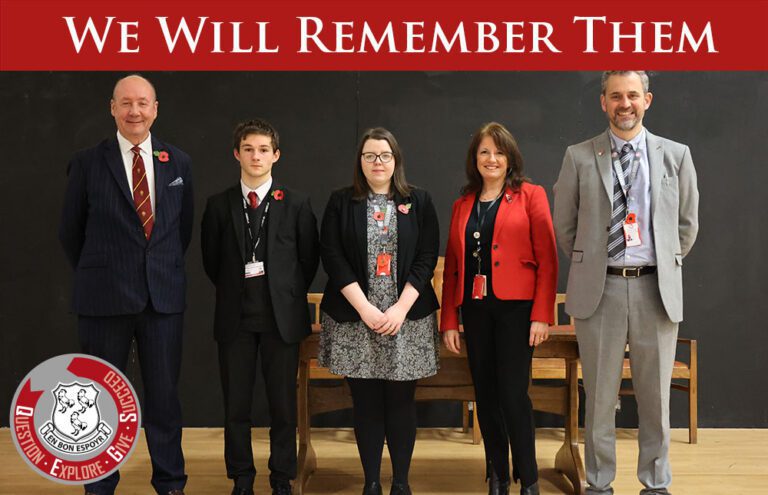 Remembrance Assemblies - Queen Elizabeth's Grammar School, Ashbourne ...