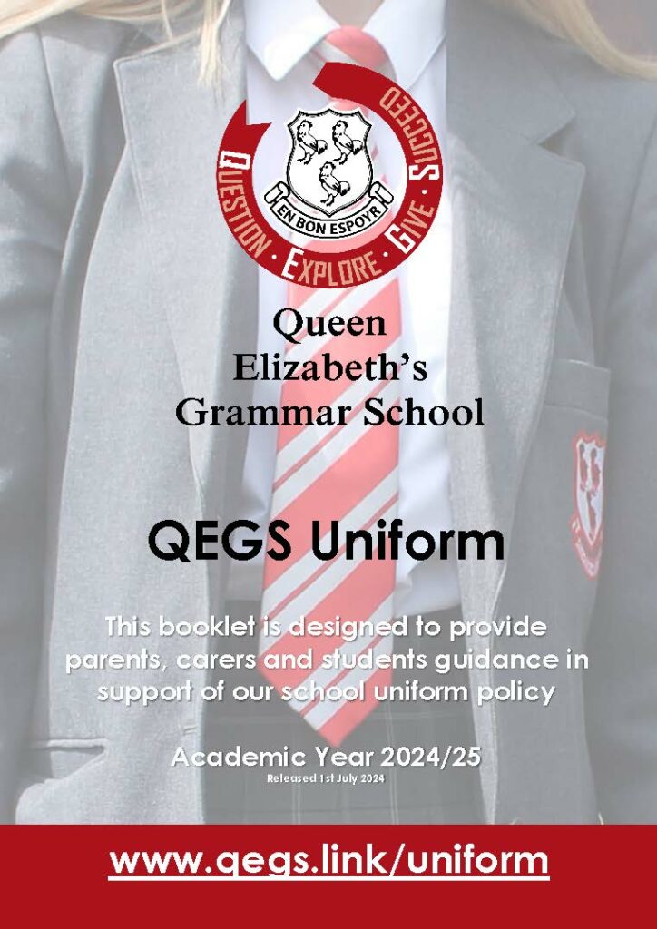 Joining QEGS / Transition - Queen Elizabeth's Grammar School, Ashbourne ...